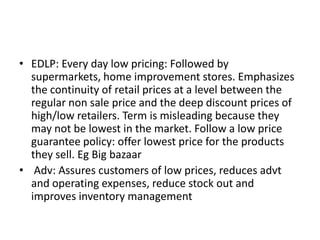 Retail pricing | PPTX