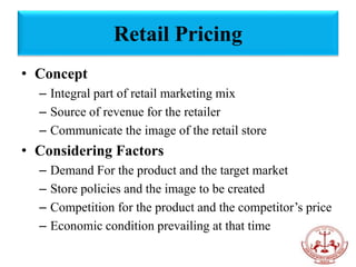 Retail pricing | PPTX