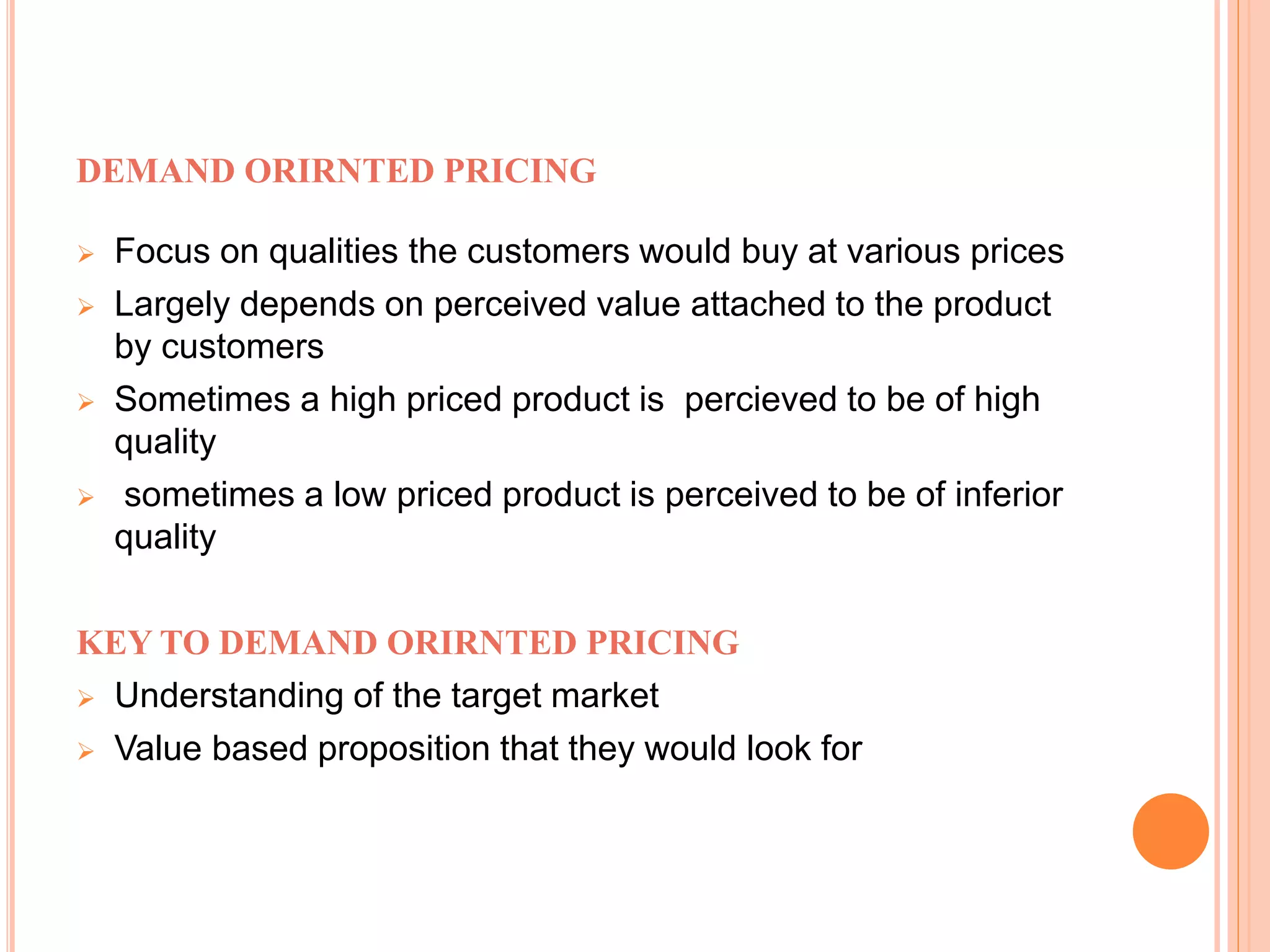 Retail pricing | PPTX