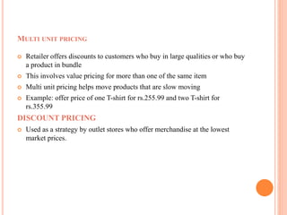 Retail pricing | PPT