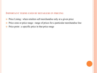 Retail pricing | PPTX | Retail Industry | Industries