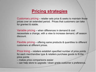 Retail Pricing 1 | PPT