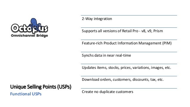 Retail Pro POS v8, v9, Prism Ecommerce Integration | PPTX