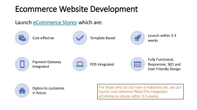 Retail Pro POS v8, v9, Prism Ecommerce Integration | PPTX