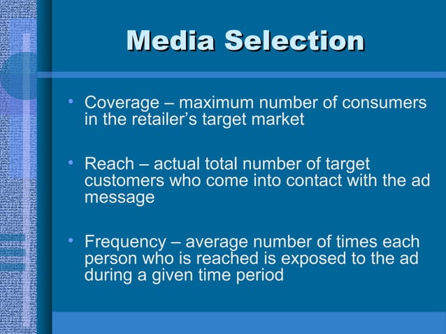 Retail promotional strategy | PPT