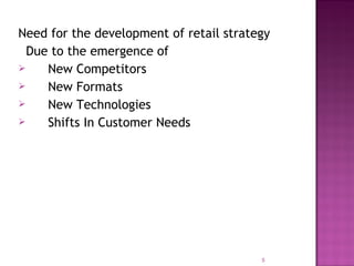 Strategy In Retail Perspective | PPT