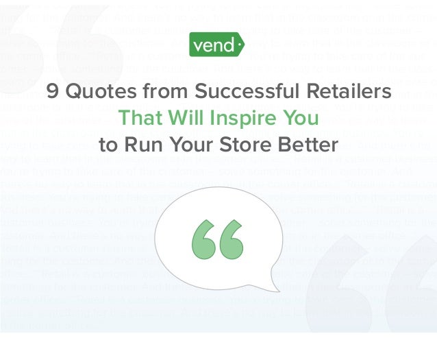 Top Retail Quotes