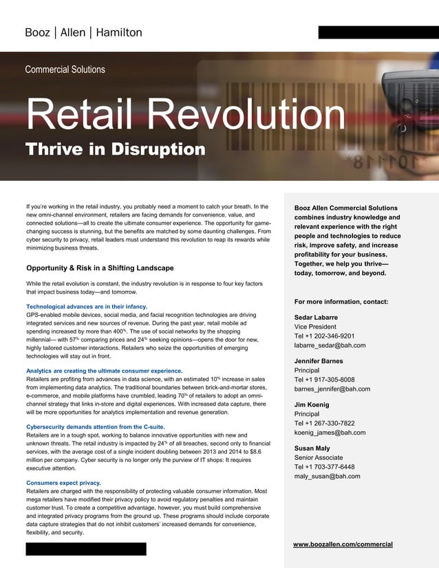 Retail Revolution: Thrive in Disruption | PDF