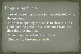 Retail selling process 2 (2) | PPT