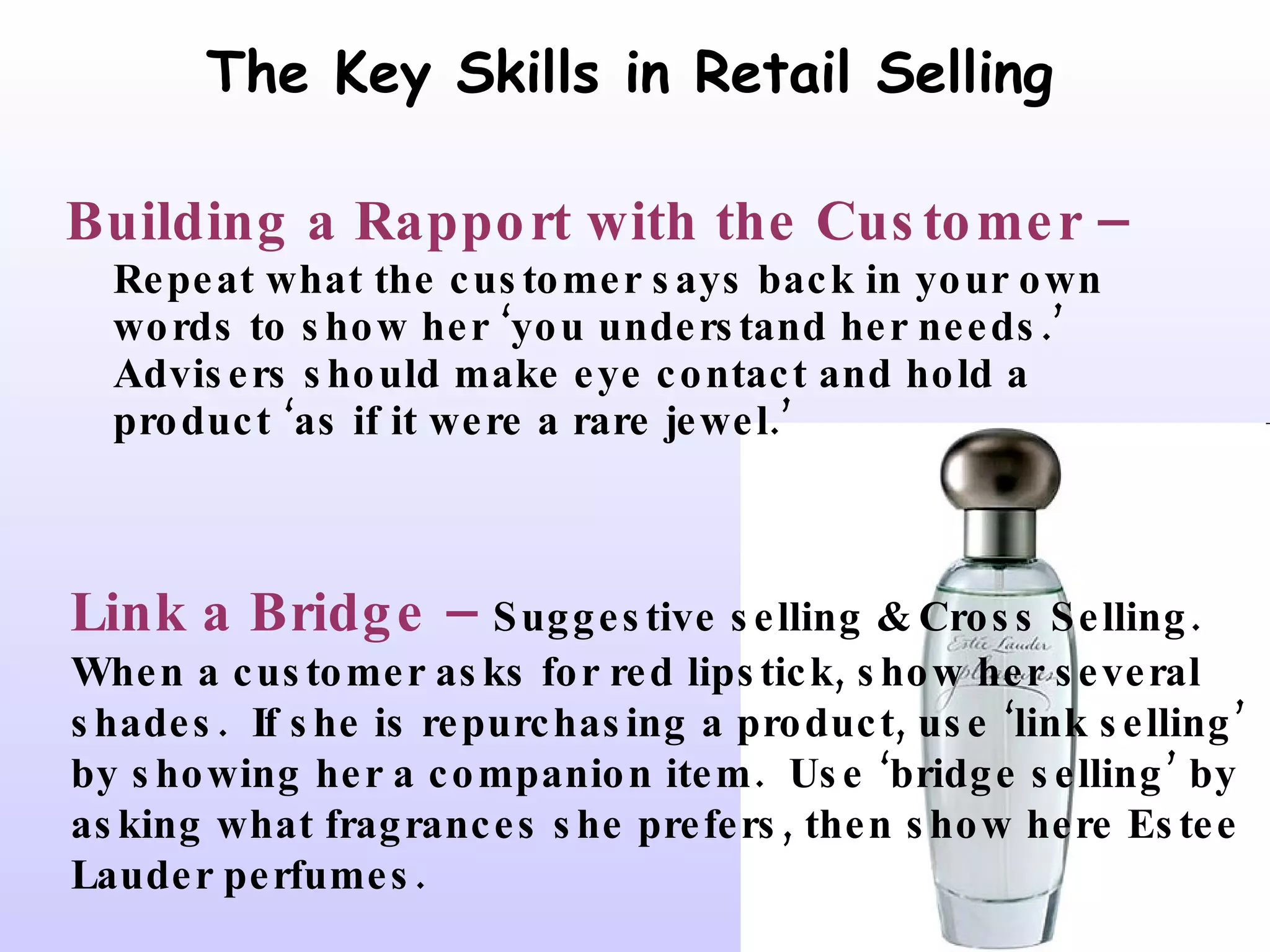 Retail selling skills | PPT
