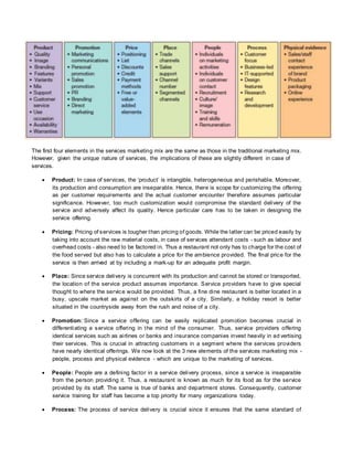 Retail services marketing triangle | DOCX