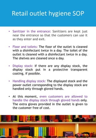 Retail SOP Post COVID - Brand Stores | PDF