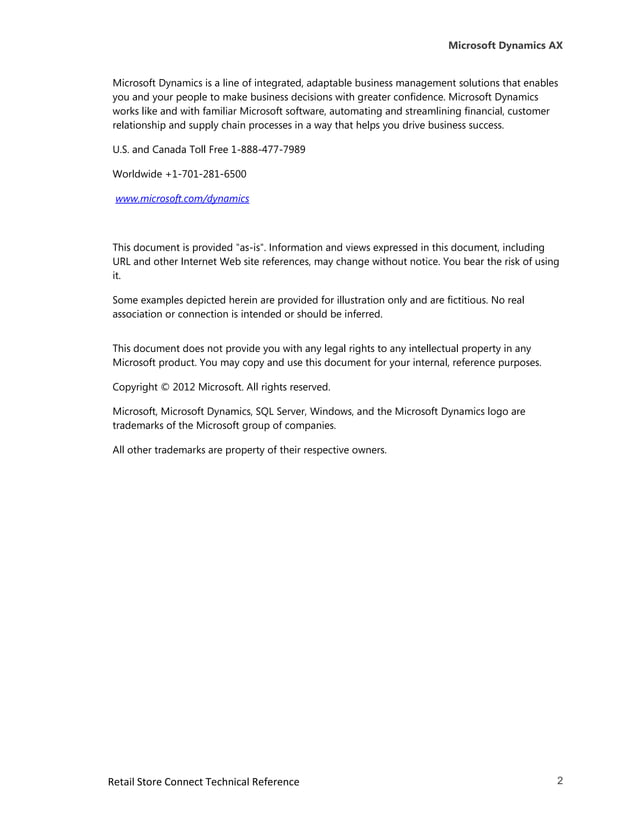 Retail store connect technical reference | PDF | Computer Peripherals | Computing