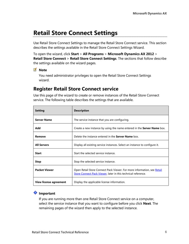 Retail store connect technical reference | PDF | Computer Peripherals | Computing