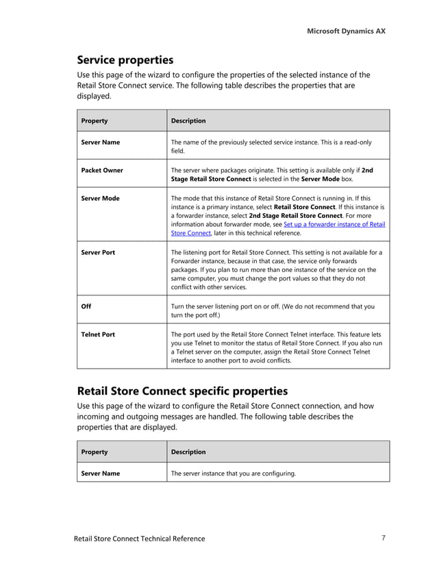 Retail store connect technical reference | PDF | Computer Peripherals | Computing