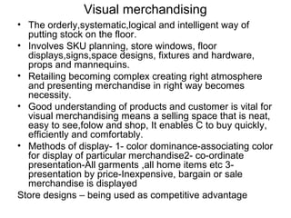 Retail store design | PPT