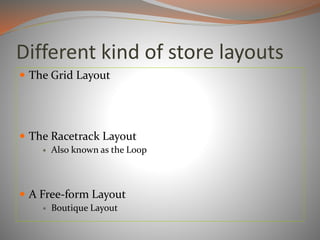 Retail store layout | PPT
