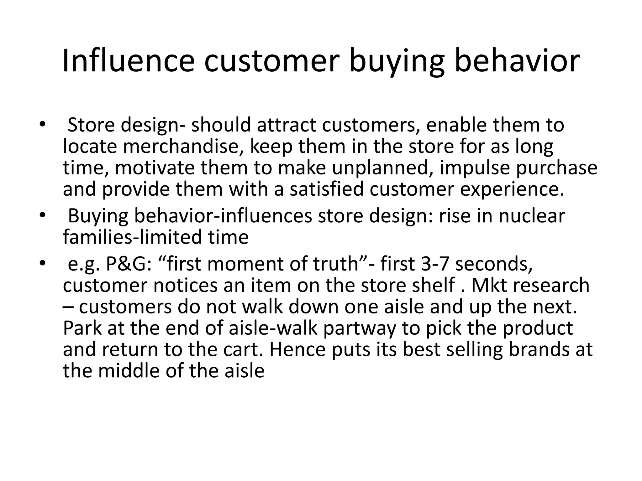 Retail store layout,design and display | PPTX