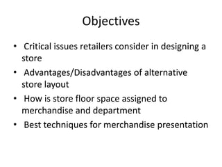 Retail store layout,design and display | PPTX