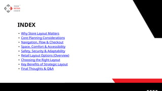 Retail Store Layout Strategy: Boosting Sales through Smart Design | PPTX