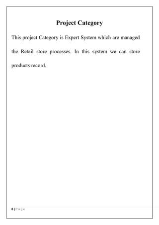 Retail store management system project report.pdf