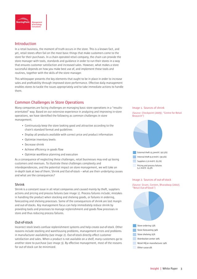 Daily Management of Store Operations | PDF | Retail Industry | Industries