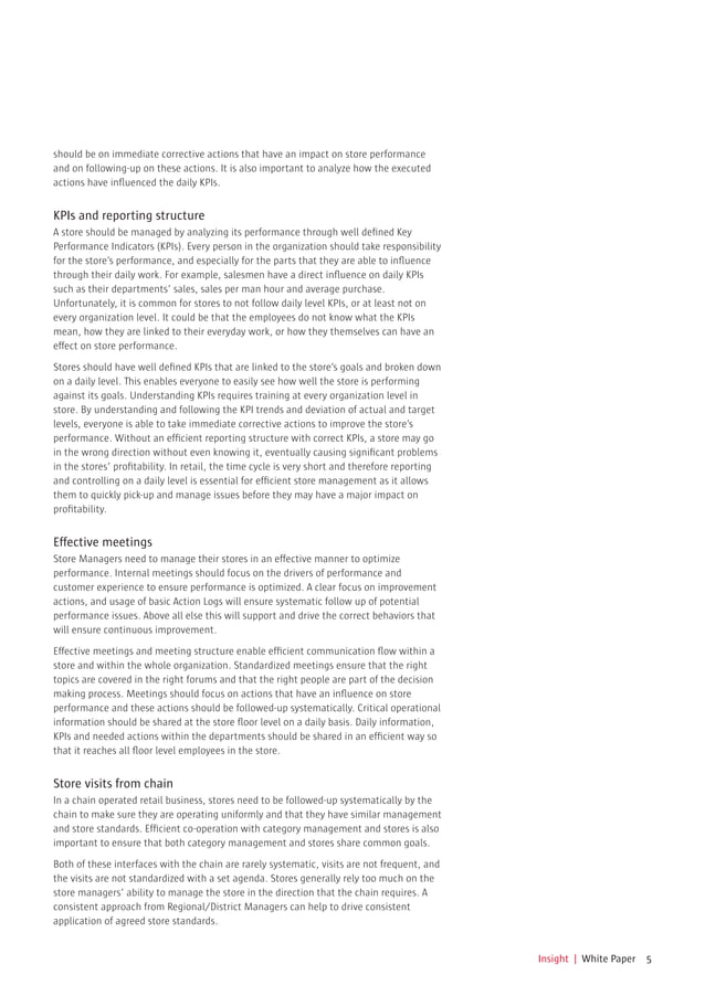 Daily Management of Store Operations | PDF | Retail Industry | Industries