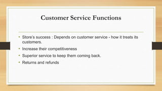 Retail store operations | PPTX