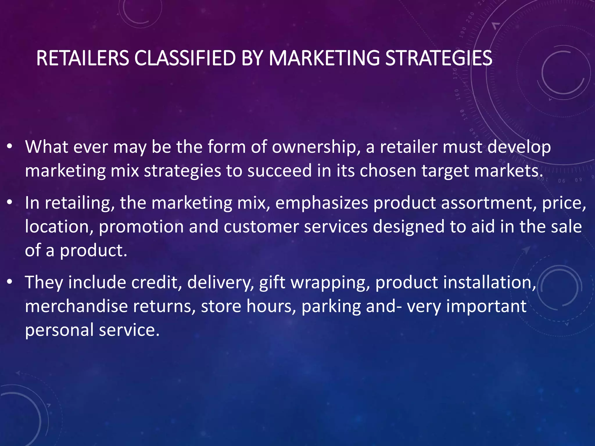 Retail strategy | PPTX