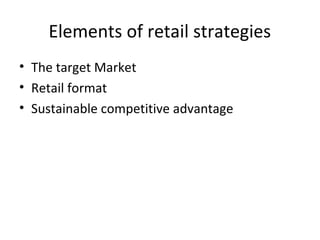 Retail Strategy 1 | PPT