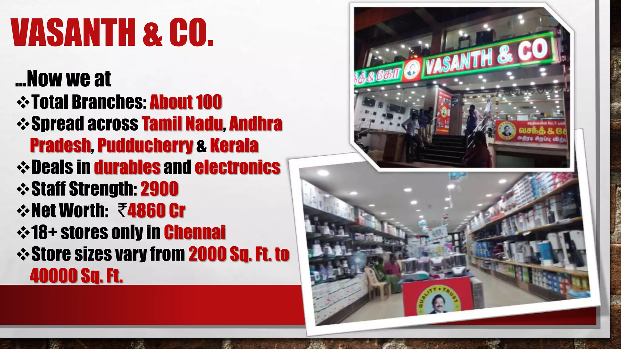Retail success story | PPT
