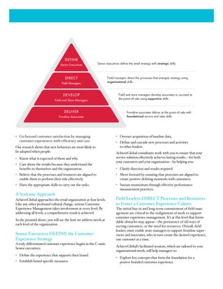 Achieving Results Through Customer Experience Management | PDF