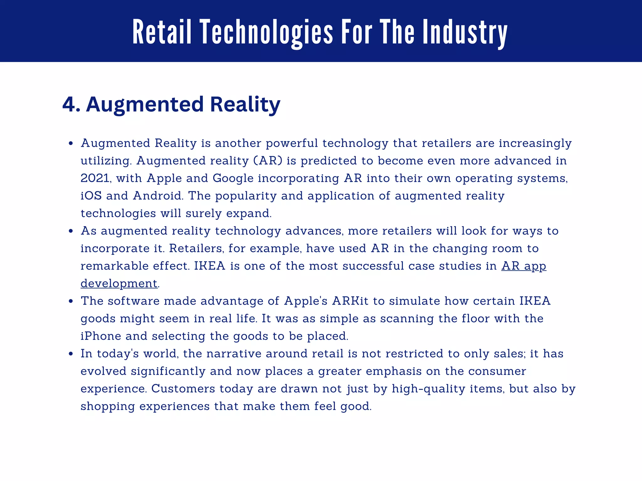 Retail Technologies and Retail Trends That will Define The Future | PDF