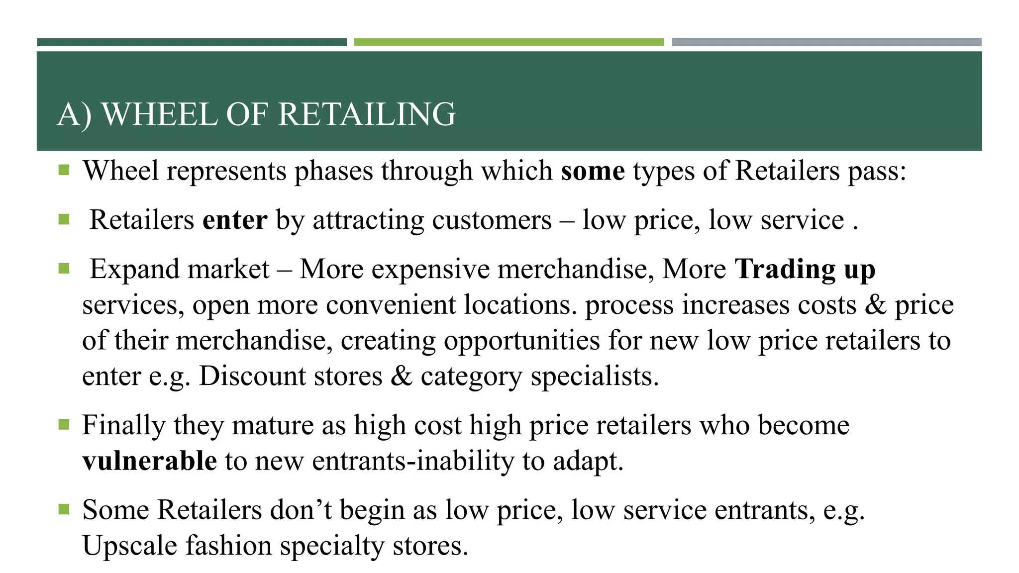 Retail theories | PPTX