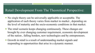 Retail theories | PPTX