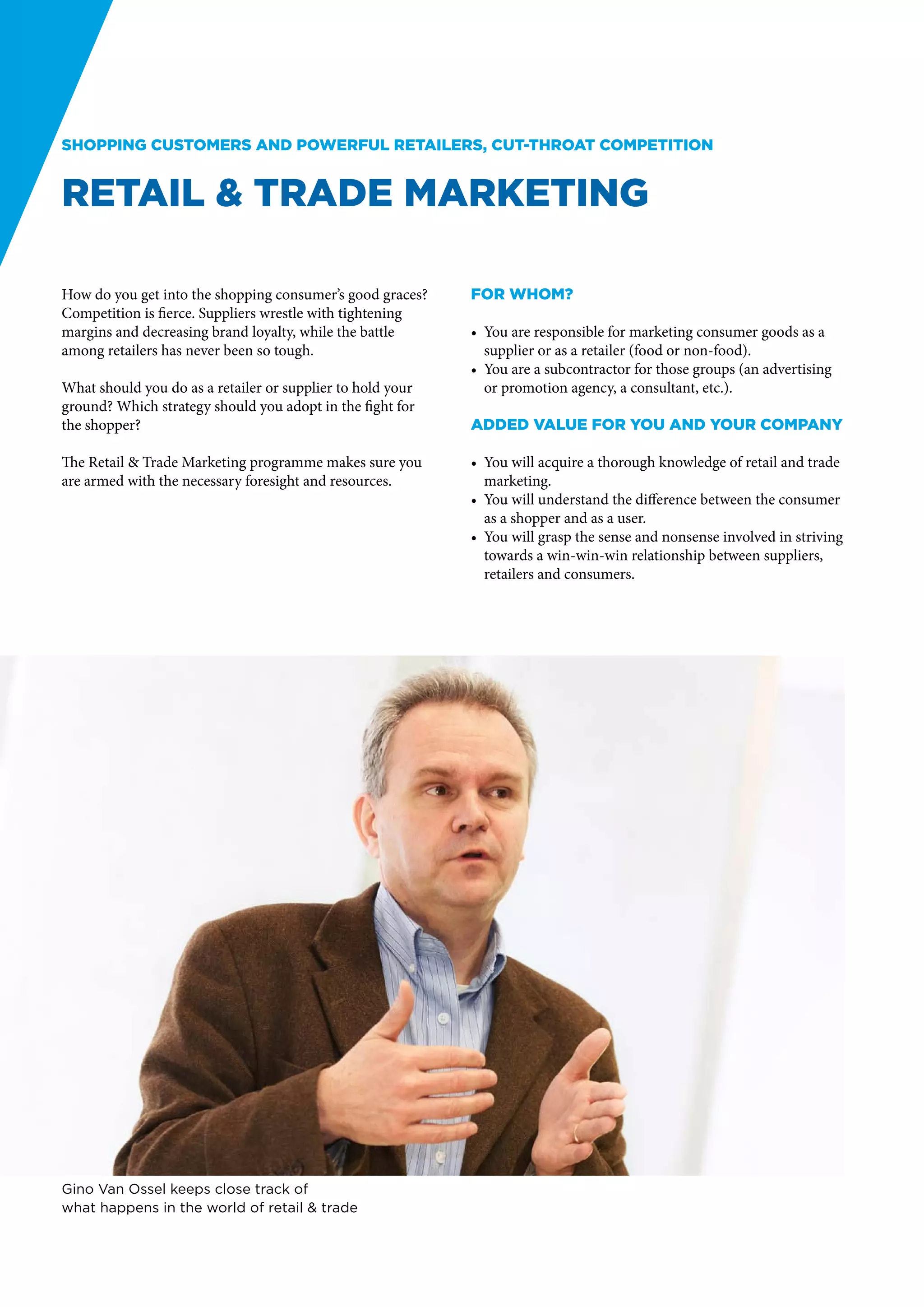 Brochure Retail & trade marketing | PDF