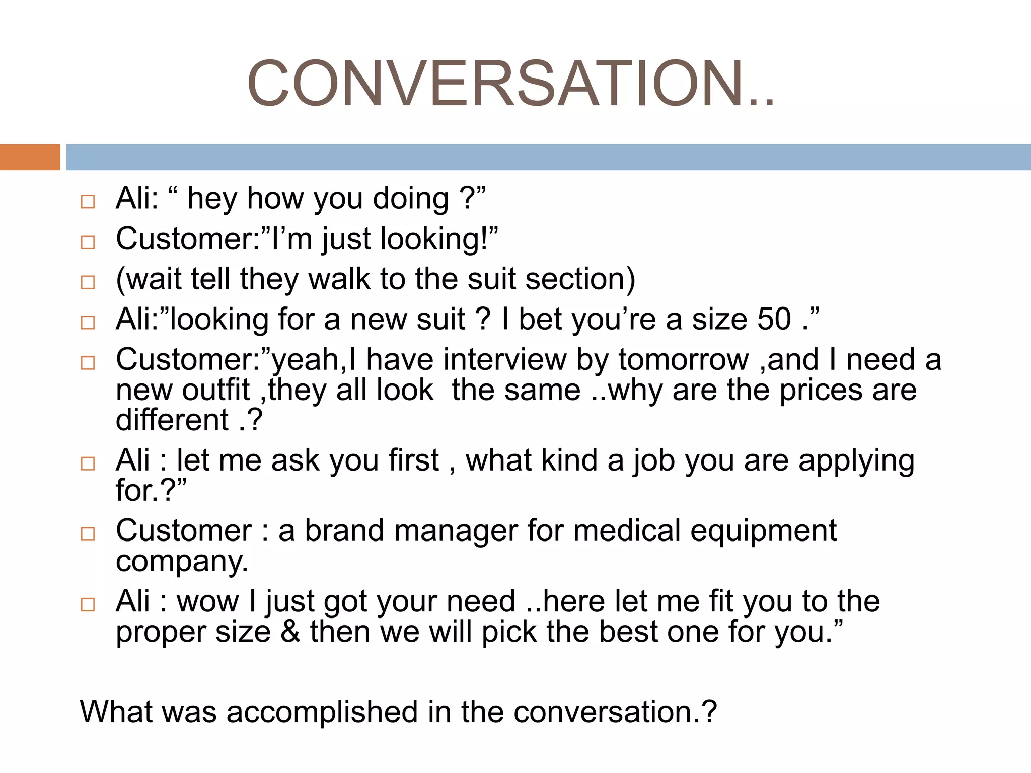 Retail training | PPSX