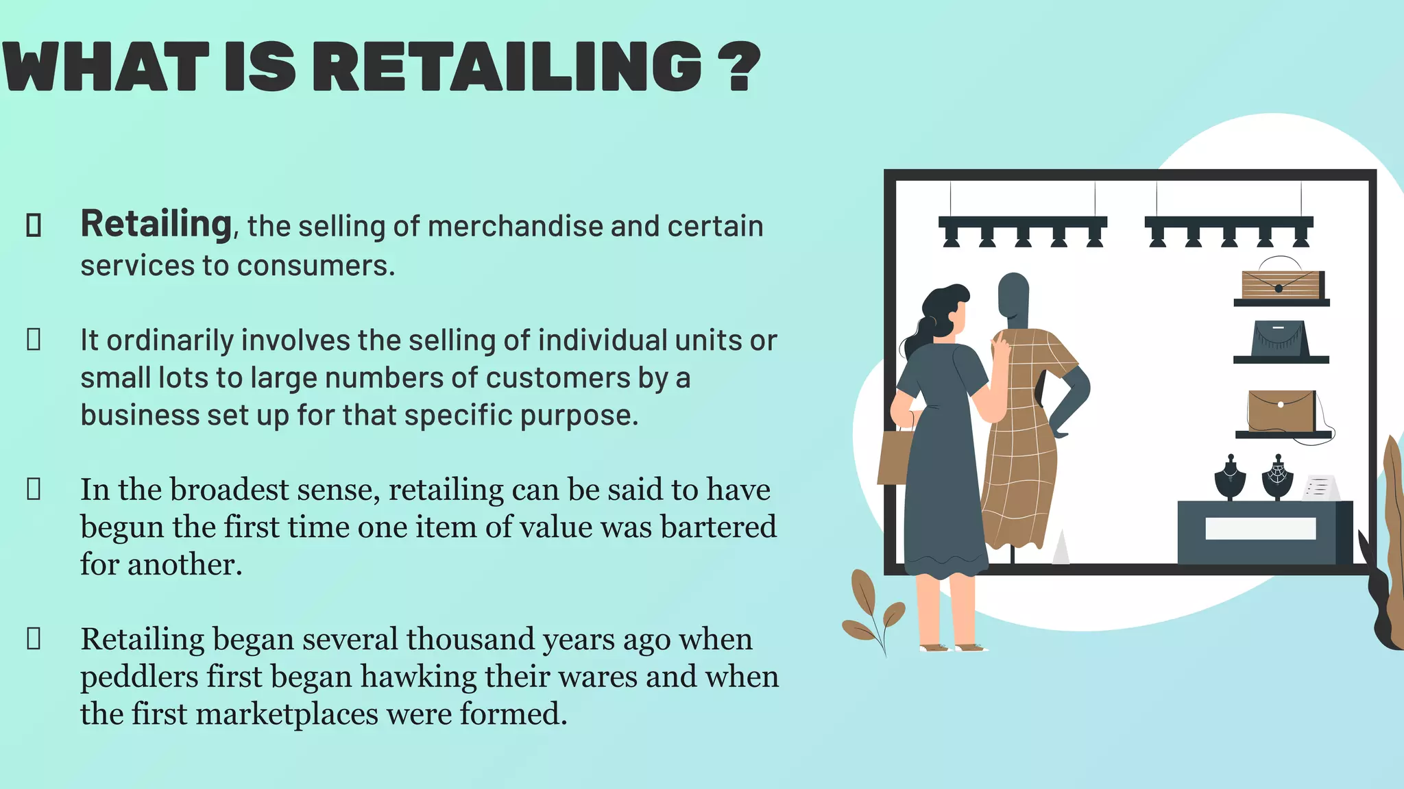Retail Scenario In INDIA & Global | PPT