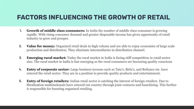 Retail Scenario In INDIA & Global | PDF