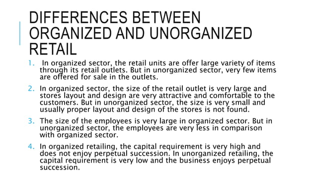 Retail tutorial | PPT