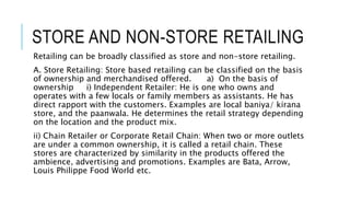 Retail tutorial | PPT