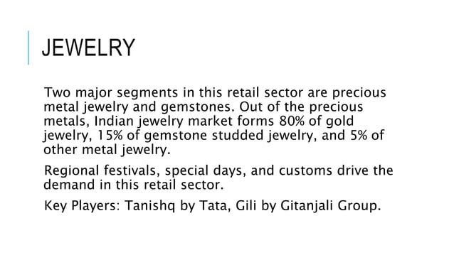 Retail tutorial | PPT