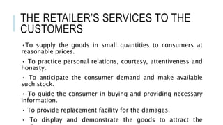 Retail tutorial | PPT