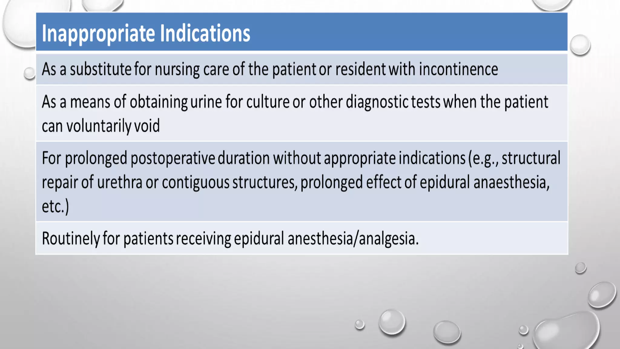 Retained catheter | PPTX | Surgery | Medical Health