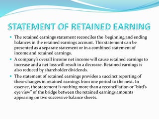 Retained earning | PPTX