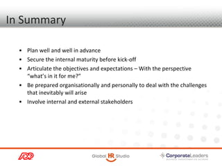 Webcast: The Retained Organization | PPT