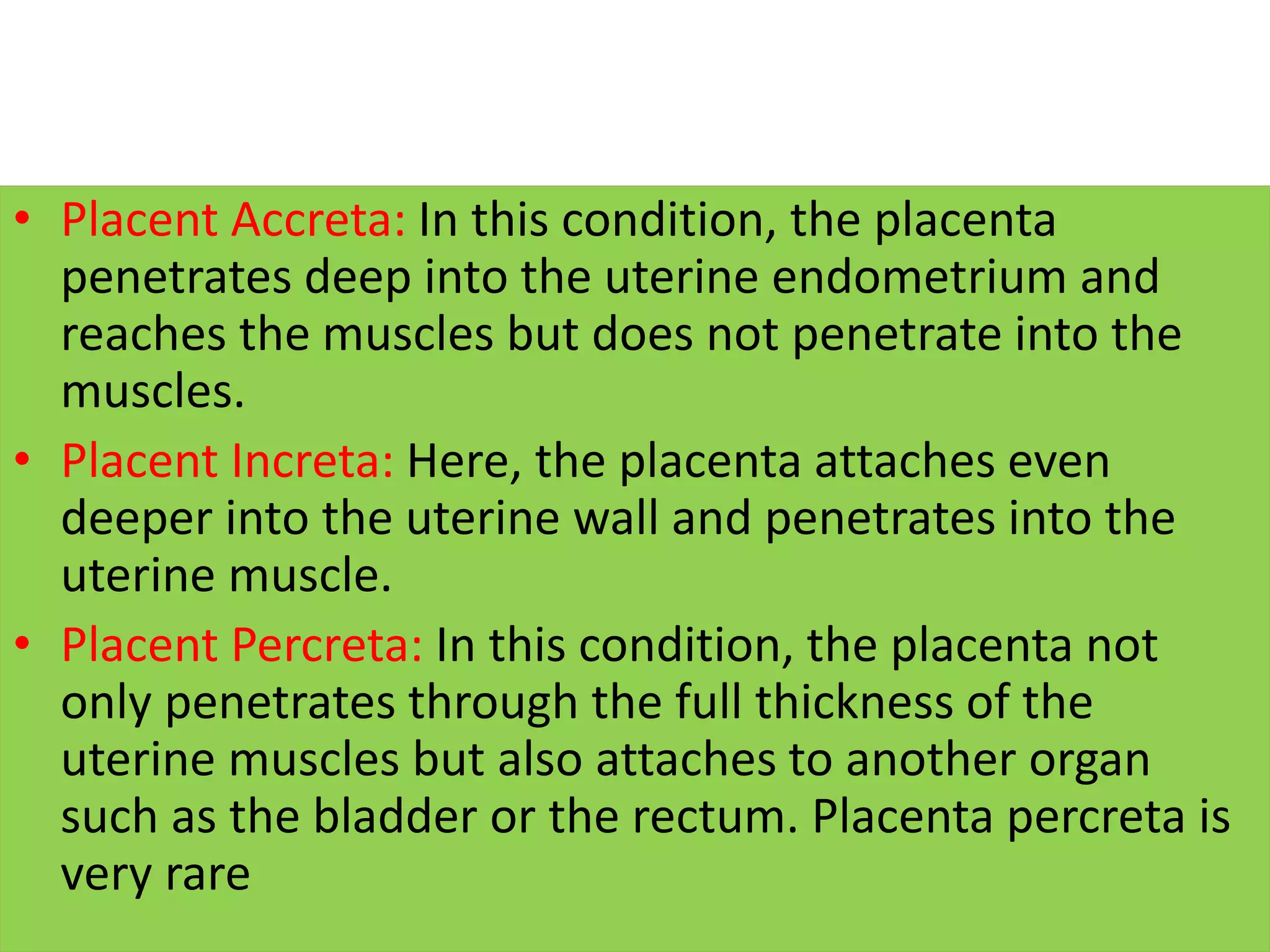 Retained placenta | PPTX