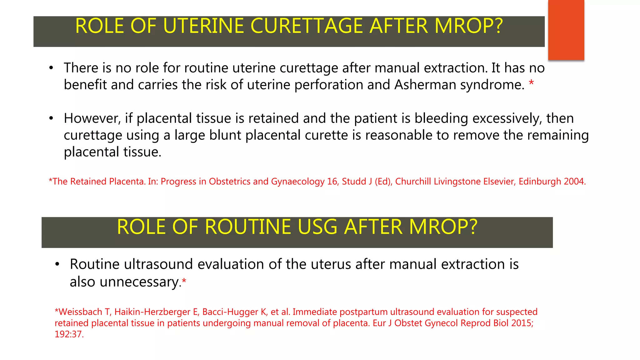 Retained placenta | PPTX