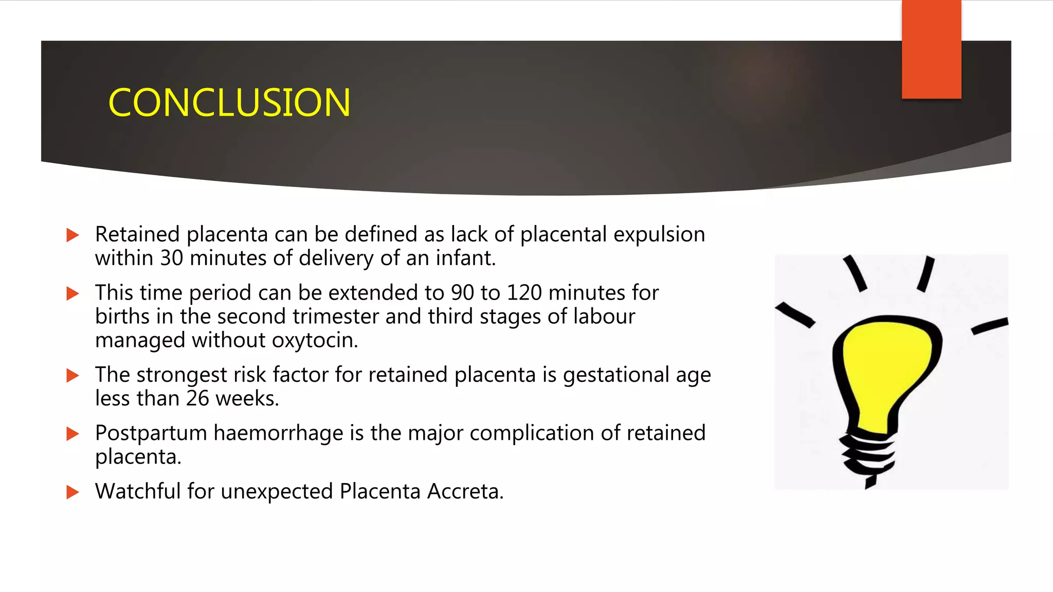 Retained placenta | PPTX