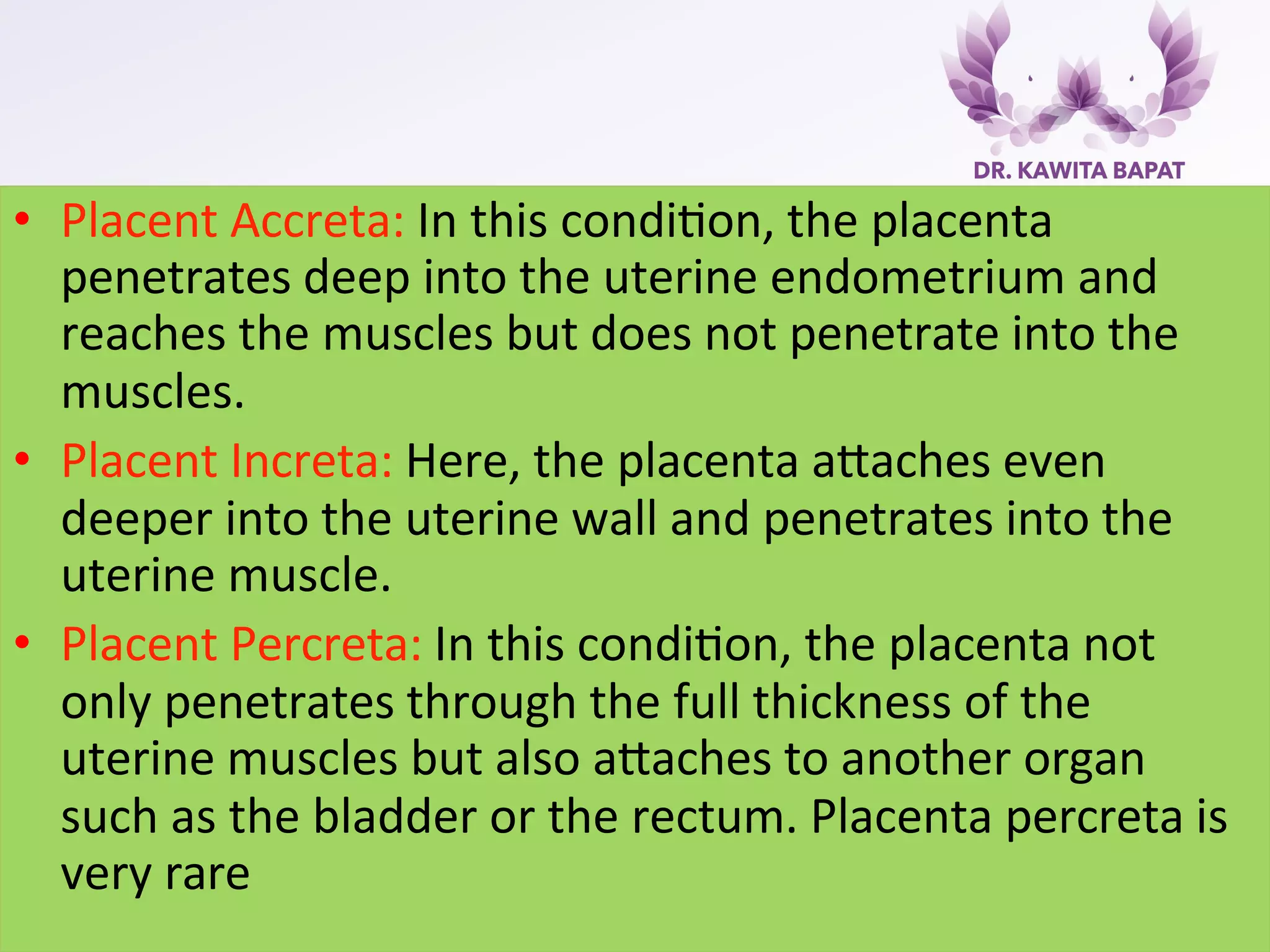 Retained placenta | PDF